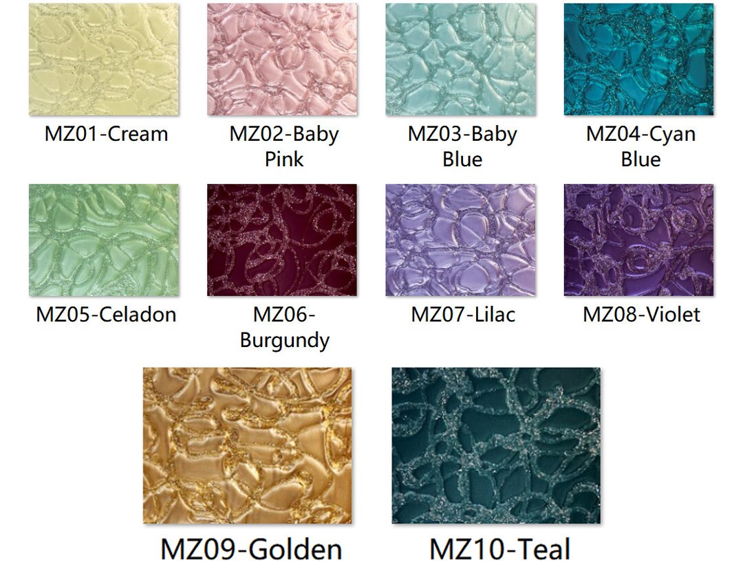 Acrylic (PMMA) Maze Glittering Sheets, 3.0mm Thickness (.118"), 10 ...