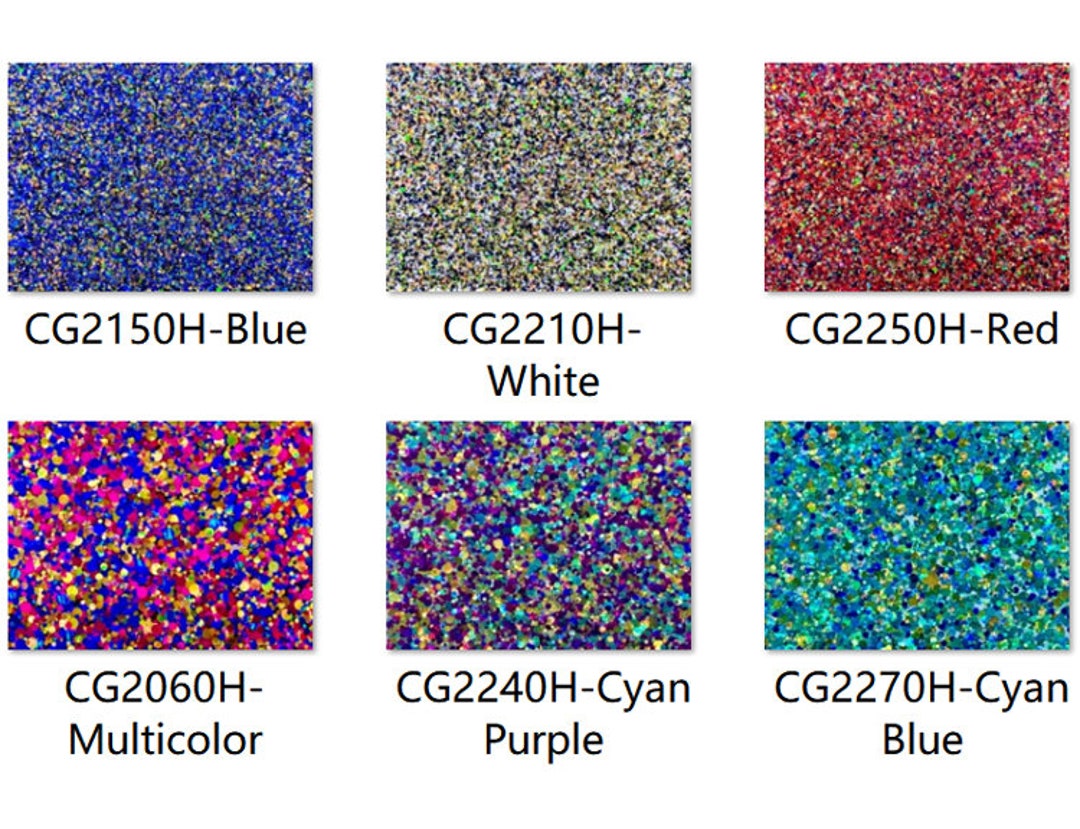Acrylic (PMMA) Two-sided Chunky Glittering Sheets, 3.0mm Thickness ...