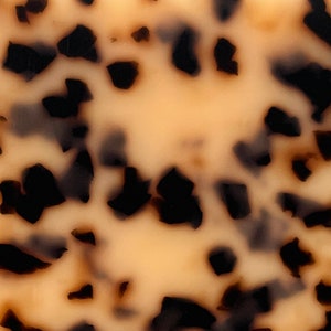 2-sided Cellulose Acetate Tortoiseshell Sheet, 2.5mm Thickness (1/10 ...