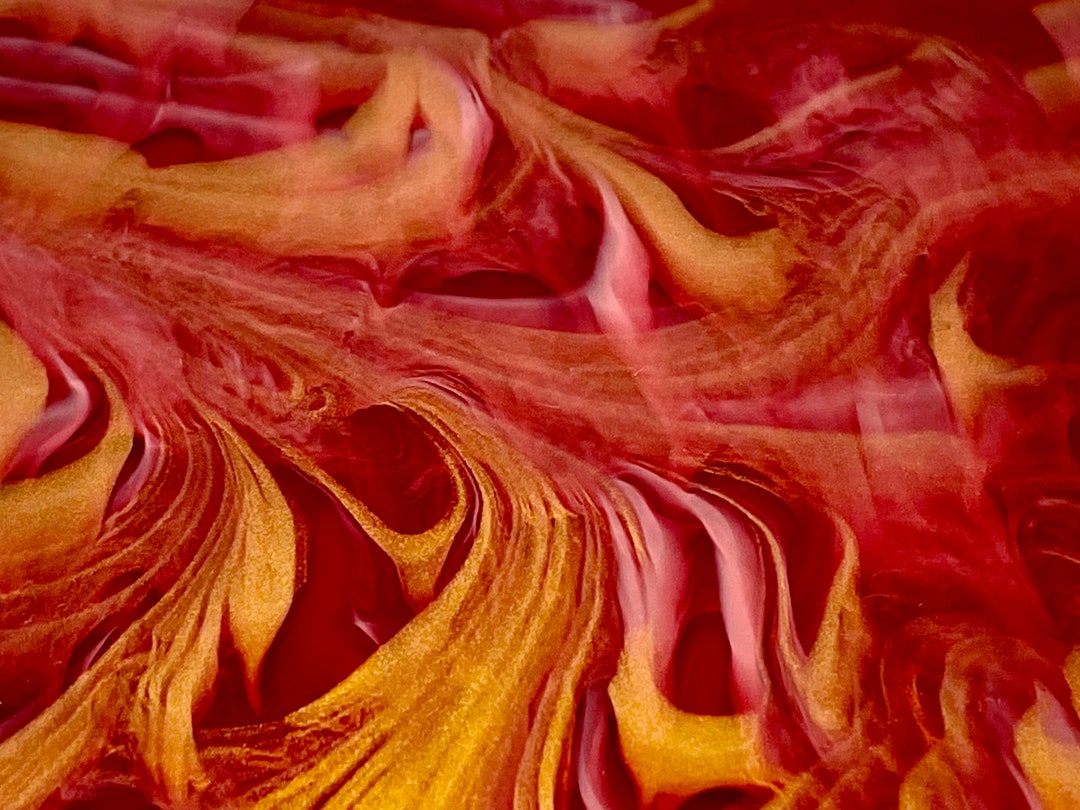 Acrylic (PMMA) Multi-colors Phoenix Sheet, 3.0mm Thickness (.118"), Red ...