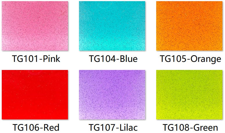 Full Sets of Acrylic PMMA 2-sided Transparent Glittering - Etsy