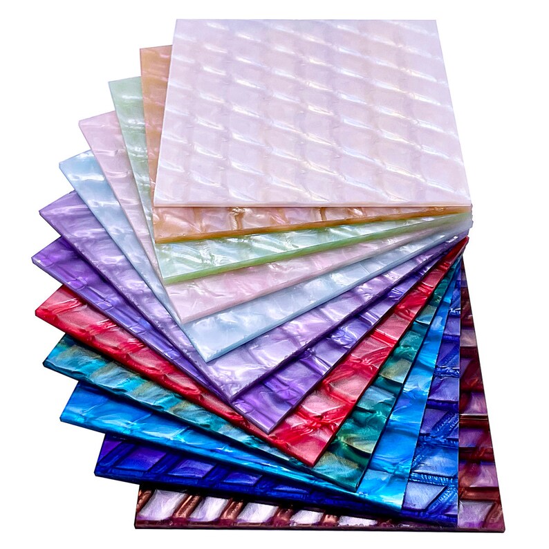Acrylic PMMA Pearlescent Shell Sheet 3.0mm Thickness | Etsy