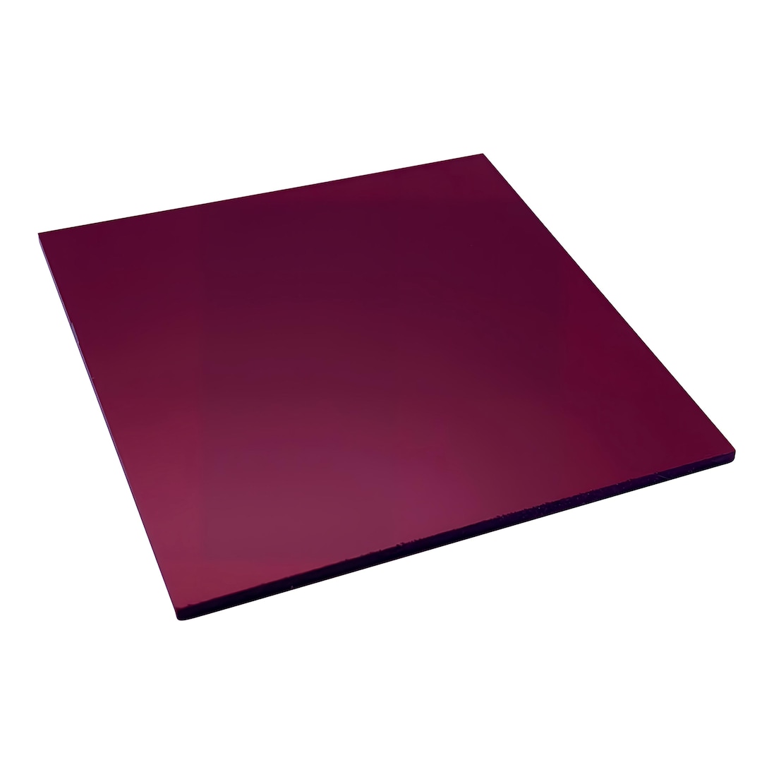 Wine Red/burgundy Pearlescent Metallic Acrylic Sheet 3 Mm (0.118 ...