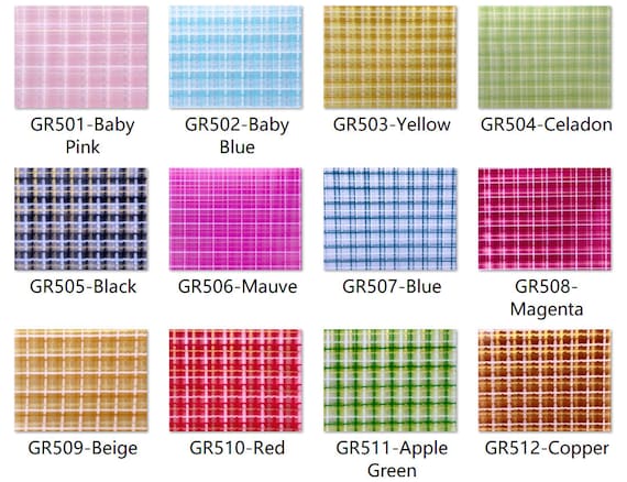 Acrylic PMMA Multi-colors Plaid Sheets 3.0mm Thickness | Etsy