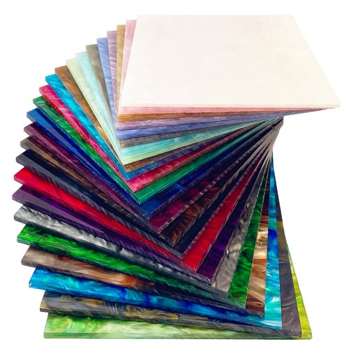 Full Sets of Acrylic Ivory Smoky Sheets With All 9 Available - Etsy