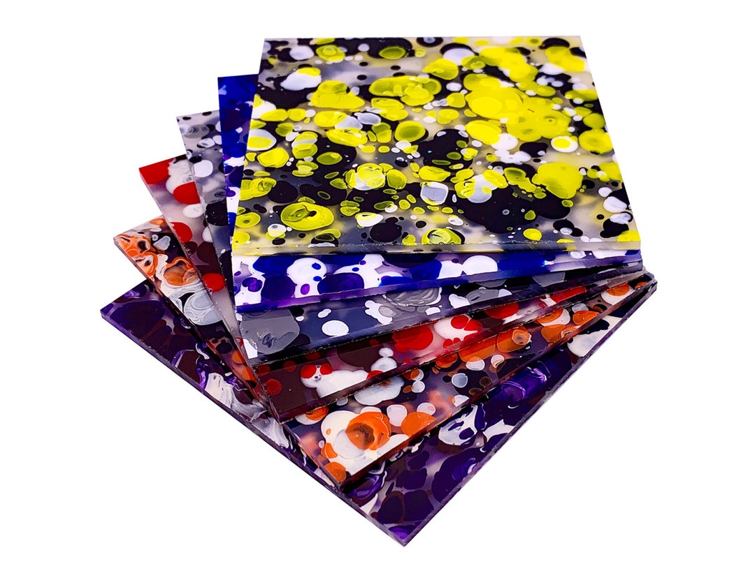 Full Sets of Acrylic (PMMA) Multi-colors Bubble Sheets With All 6 ...