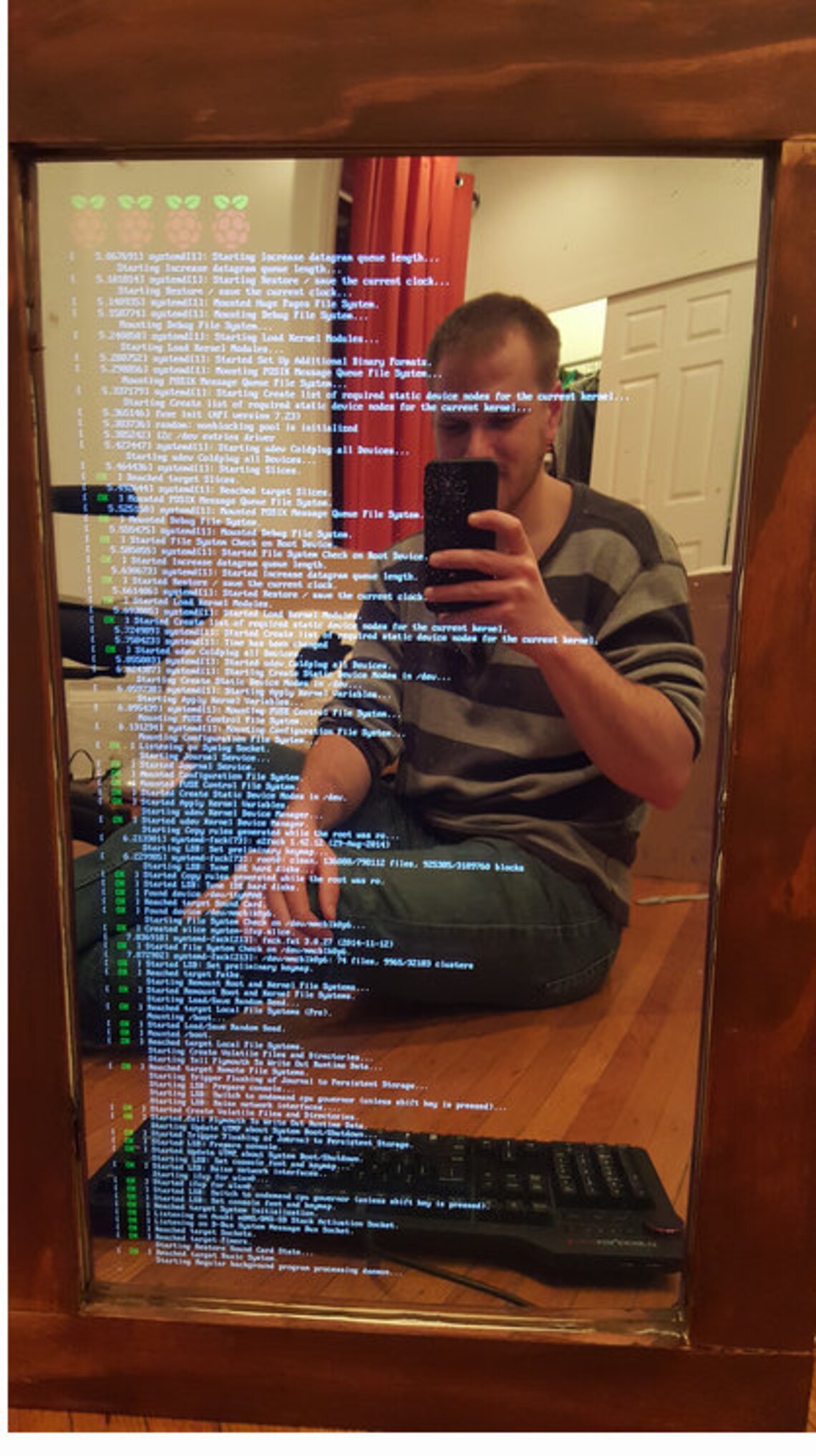 Acrylic (PMMA) 2-way/see-thru Mirror, 3.0mm Thickness (.118"), 3 Sizes ...