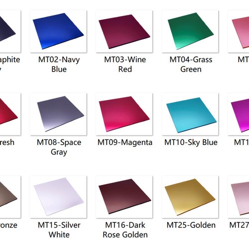 Acrylic PMMA Multi-colors Smoky Sheet 3.0mm Thickness - Etsy