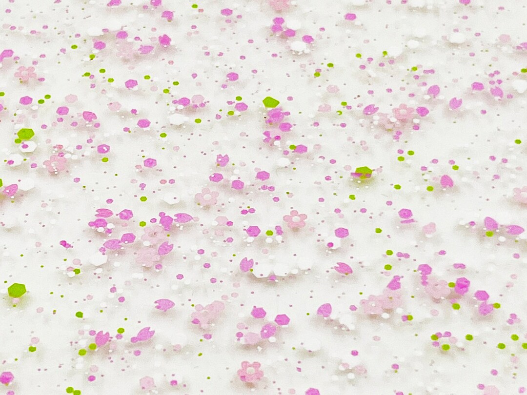 Acrylic (PMMA) 2-sided Petal Flake Sheet, 3.0mm Thickness (.118 ...