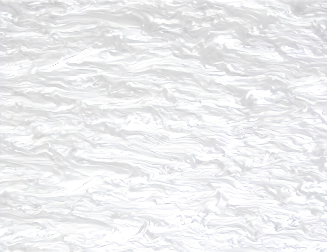 White Pearlescent Ripple Acrylic Sheet 3mm (.118") PMMA Wave Panel ...