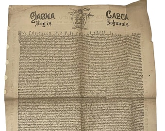 Magna Carta Poster - Etsy UK