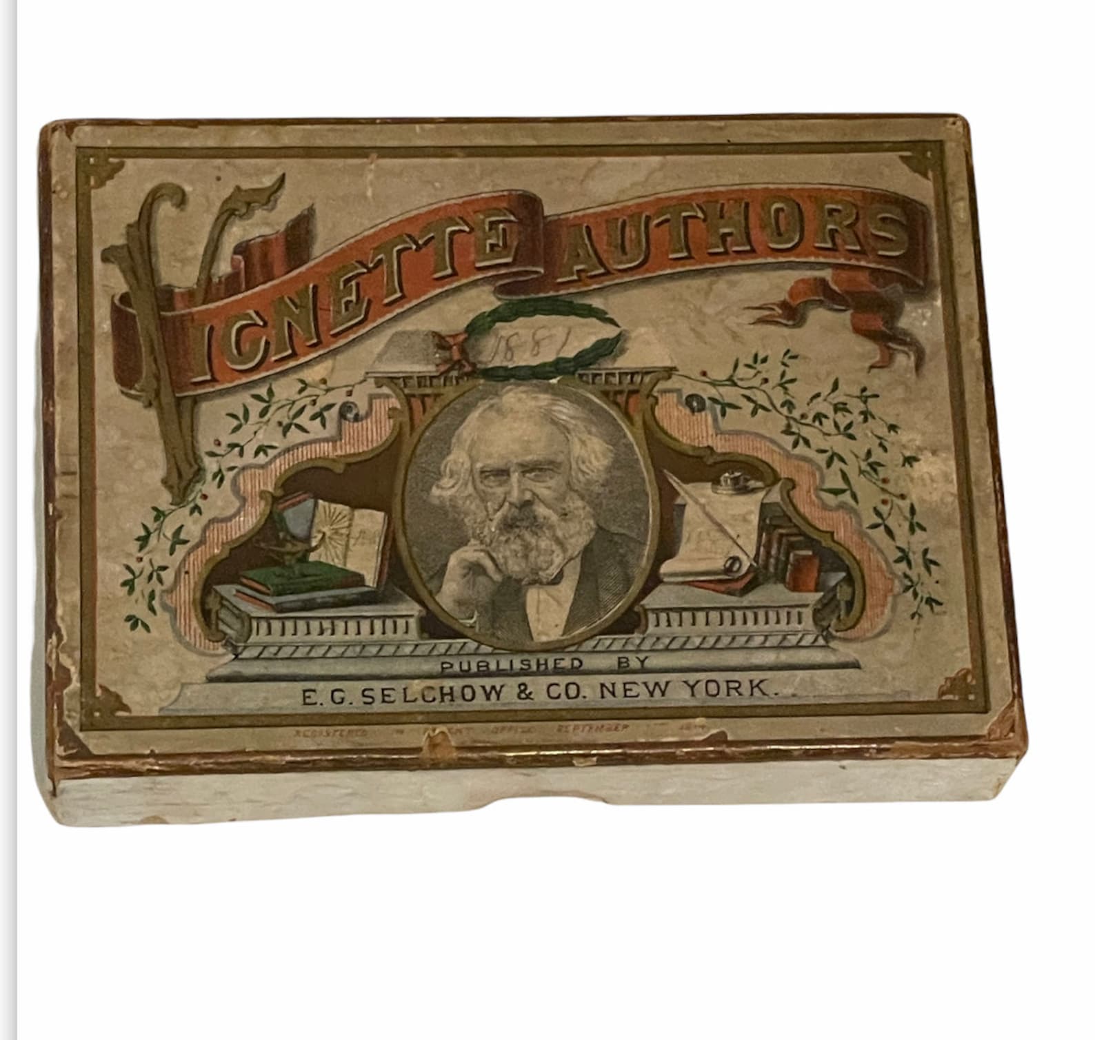1874 Very Rare American BOOK Card Game - Etsy