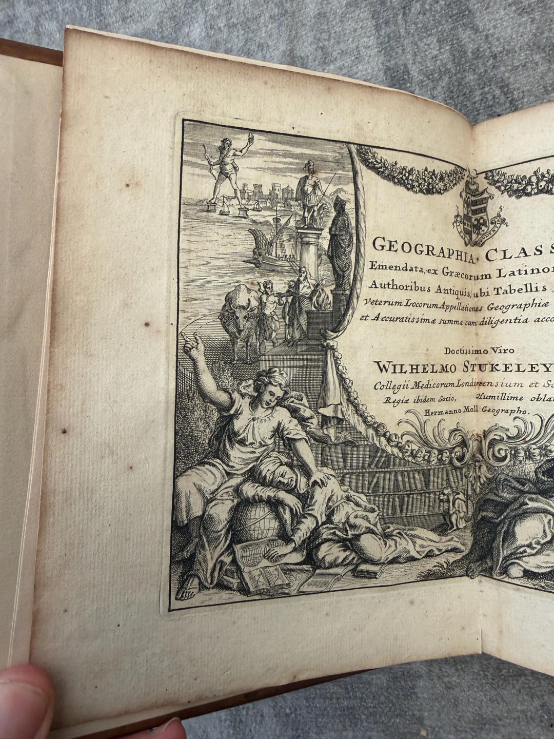 1721 Herman Moll Geographia Classica — Antique Atlas of the Ancient ...