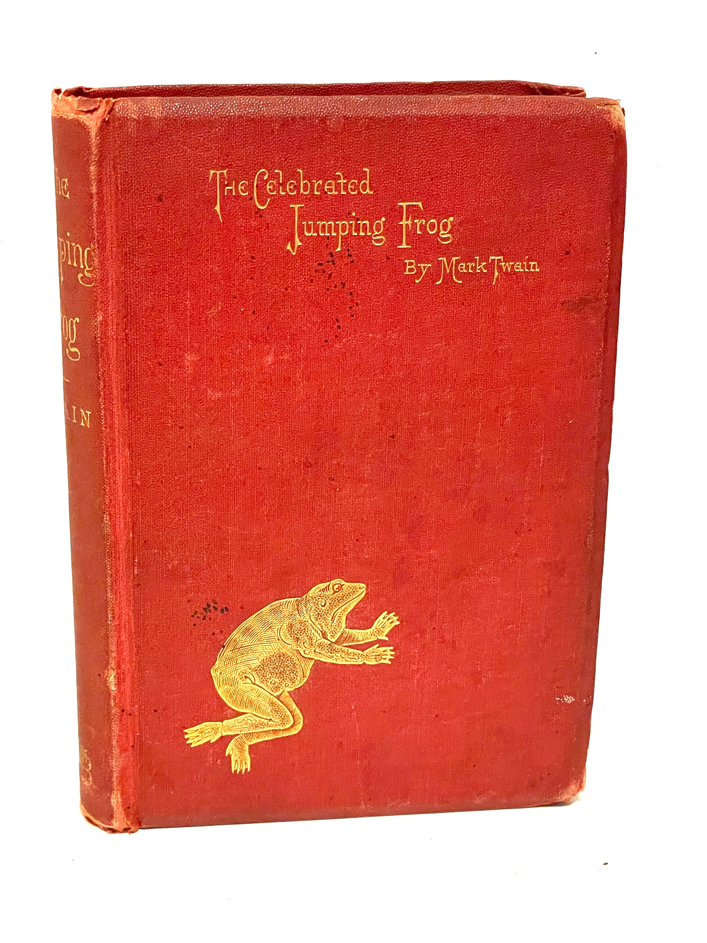 1867 Mark Twain's First Book the Celebrated Jumping Frog . First ...