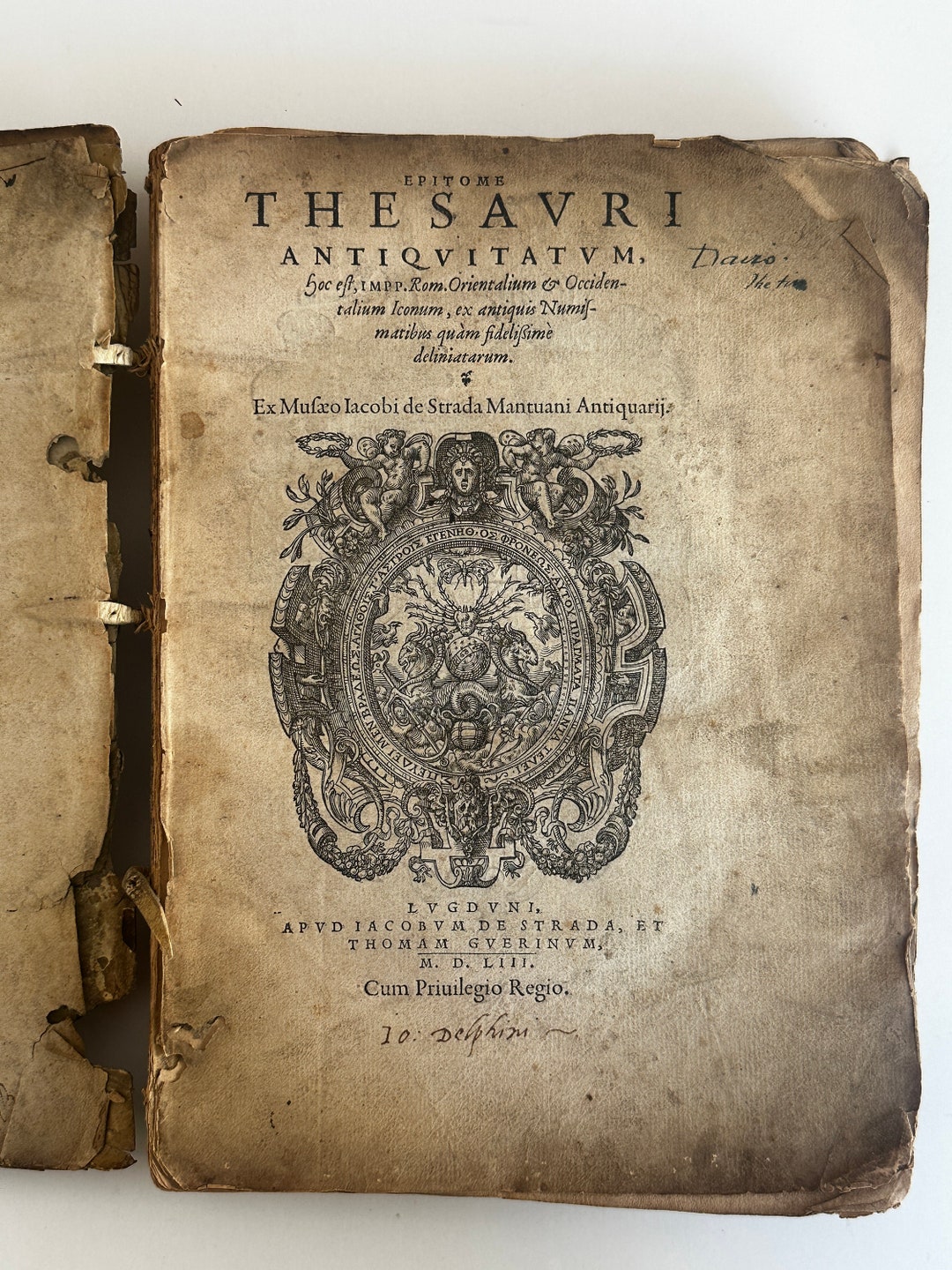 1553: Famous Medal Book of the Renaissance - Etsy