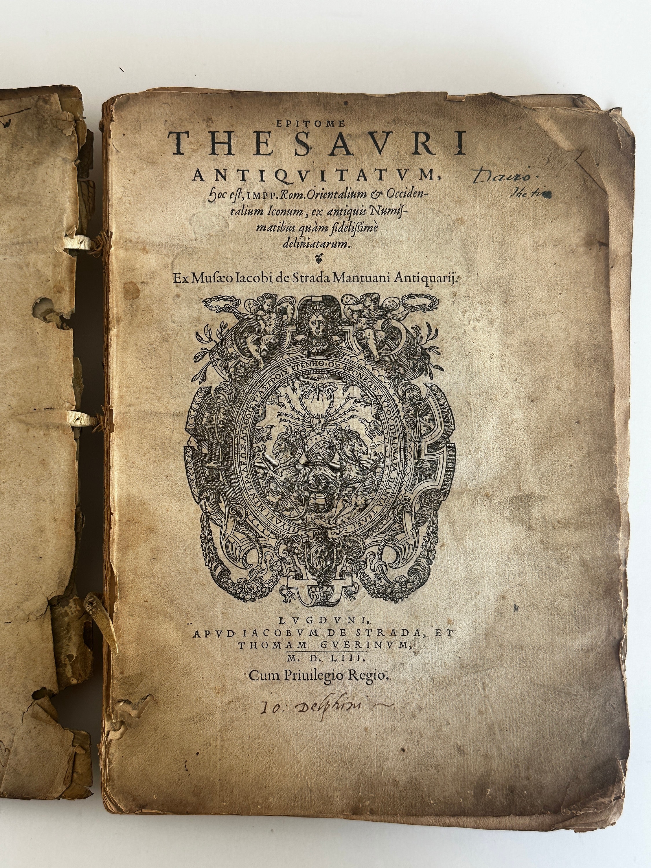 1553: Famous Medal Book of the Renaissance - Etsy