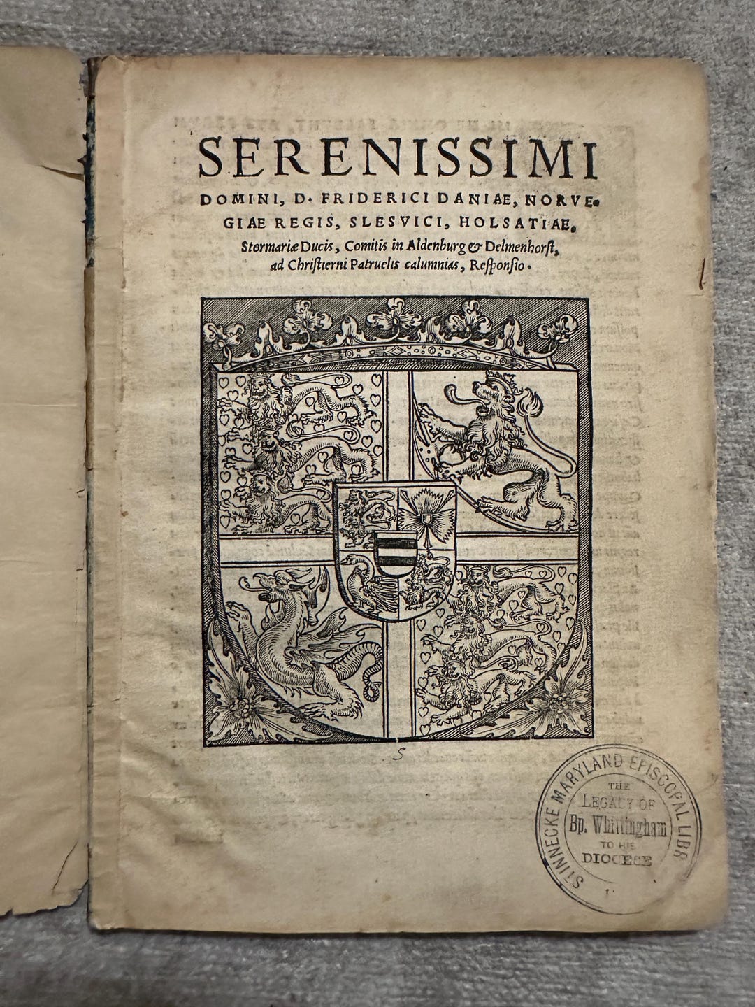 Extremely Rare 1525 Printed Response by Frederick I of Denmark - Etsy