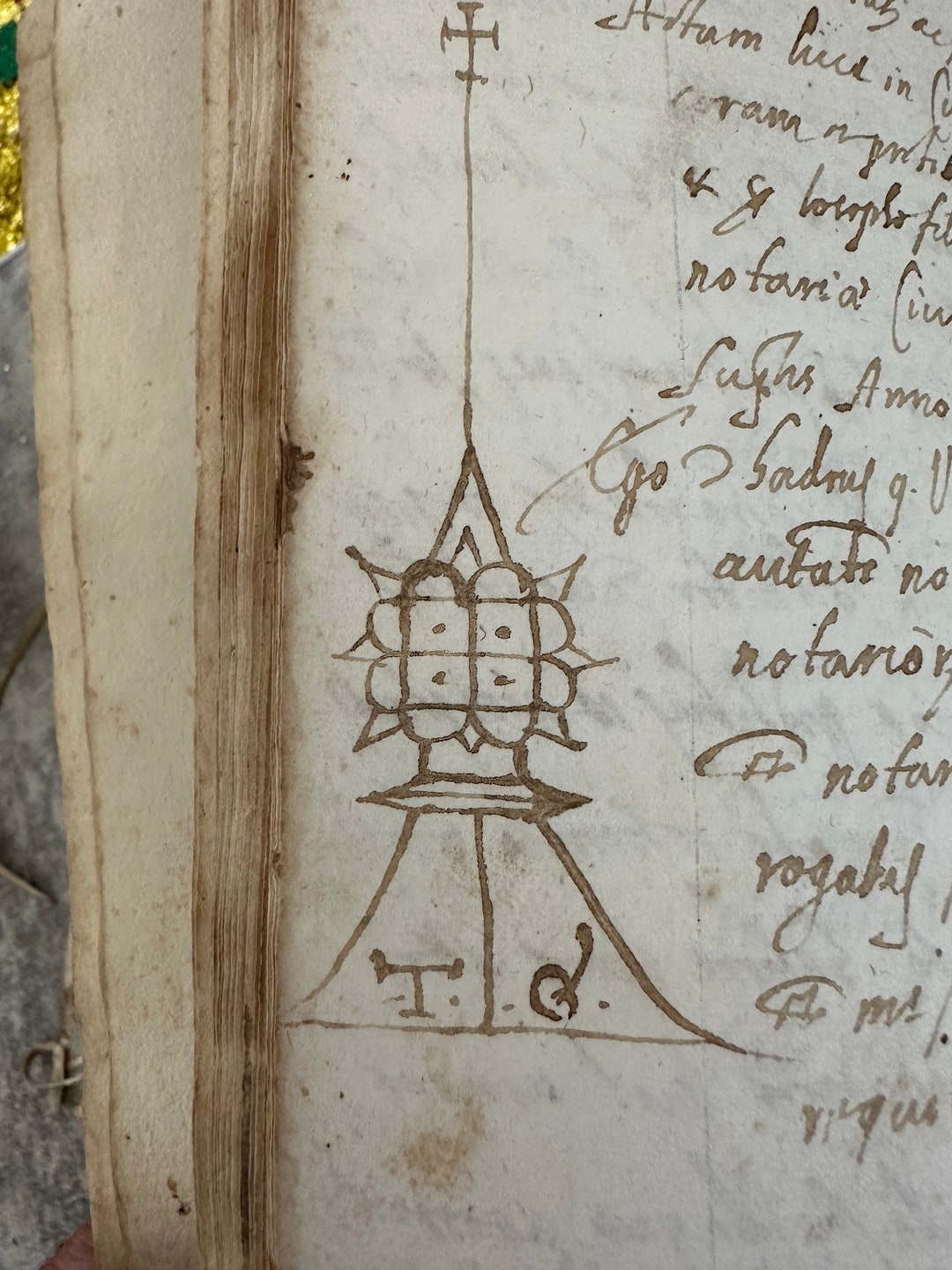 1573 Manuscript With Many Anti-counterfeiting Notarial Signatures - Etsy