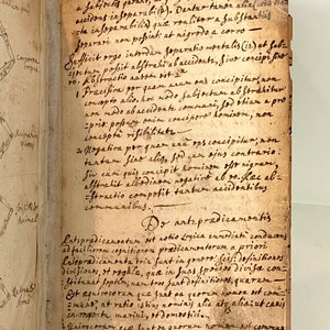 English 17th Century Scientific Manuscript. Wadham College Oxford - Etsy
