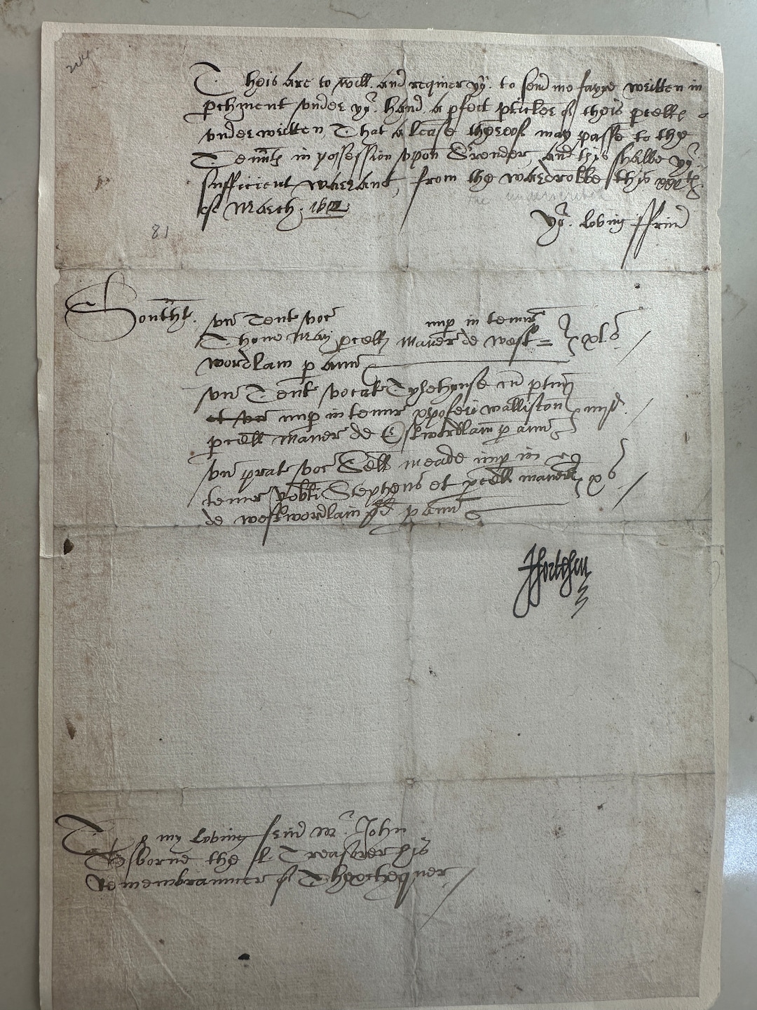 Original 1602 Elizabethan Manuscript - Etsy