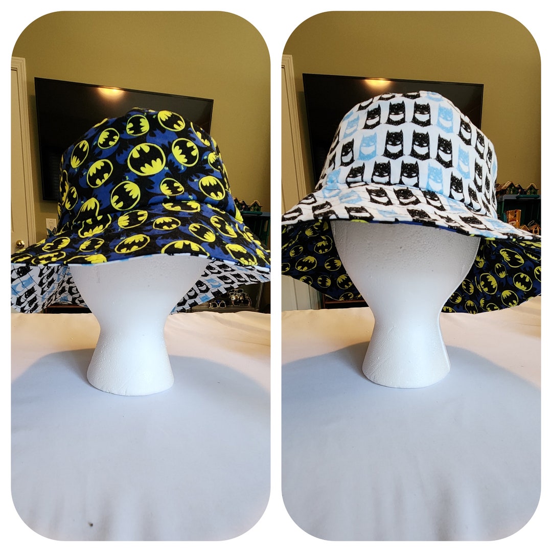 Bucket Hats Reversible, One of a Kind & Handmade 1 Size: Standard Adult ...