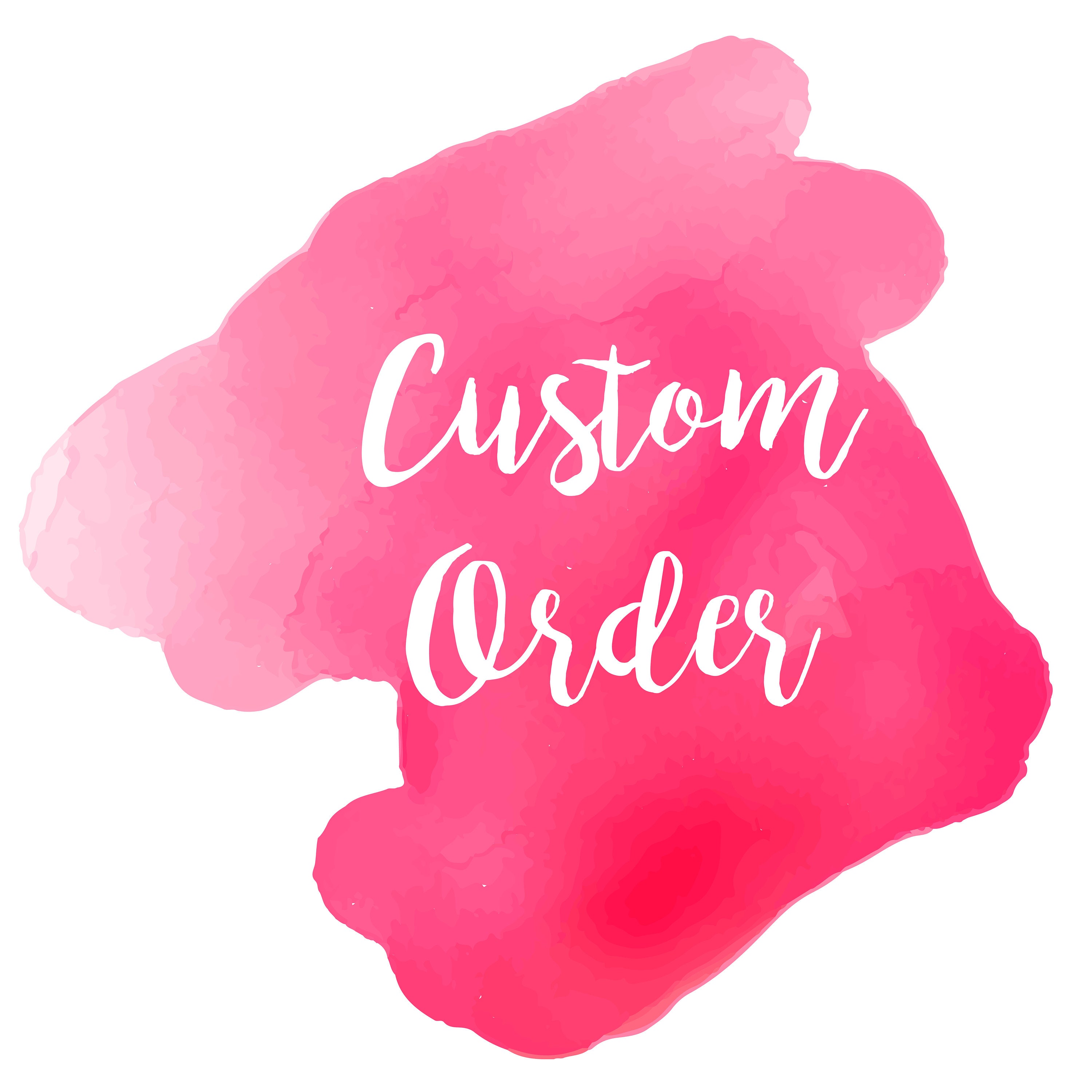 Custom Orders Cake Toppers Find Your Name Drop Down Menu - Etsy