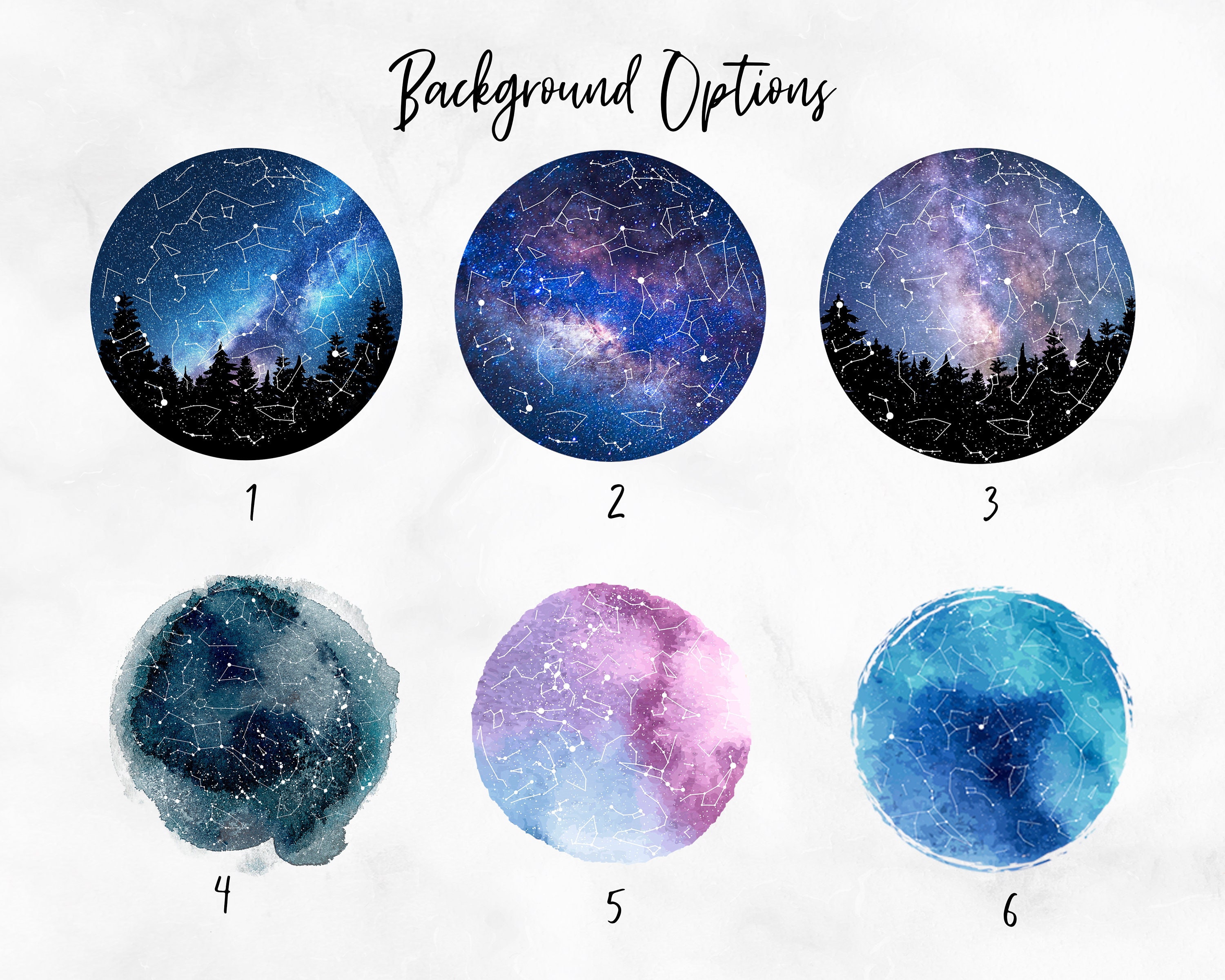 Custom Night Sky Print Star Map by Date Night Sky Map Gift - Etsy