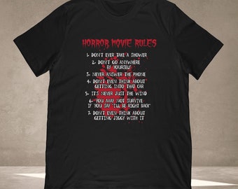 Horror Movie Rules - Etsy