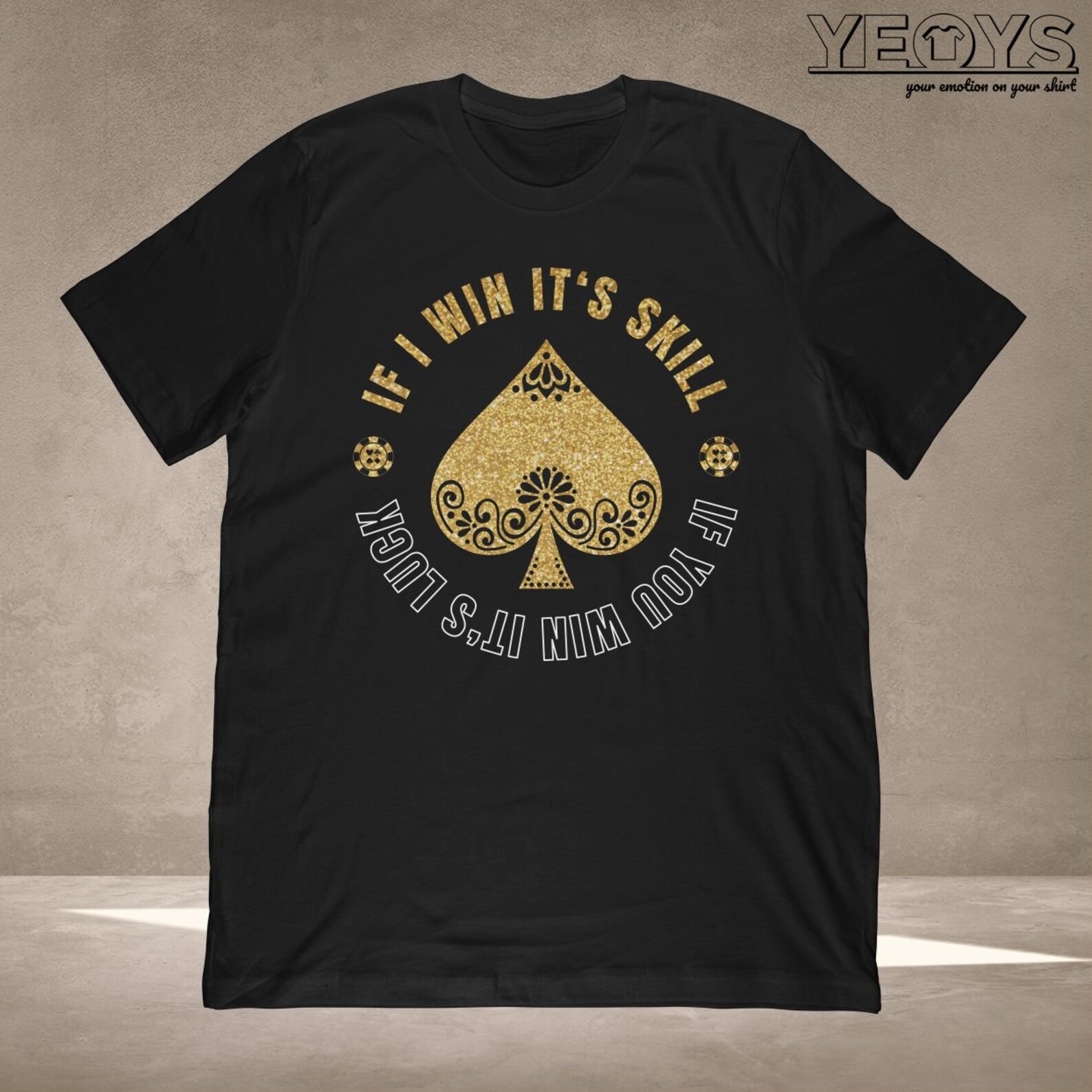 Poker Tshirt Graphic Tee Poker Player Gifts for Poker Night, Poker ...