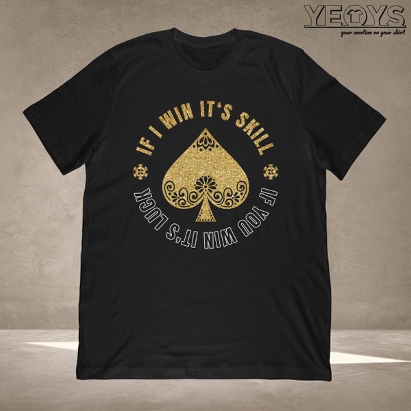 Poker Tshirt - Etsy