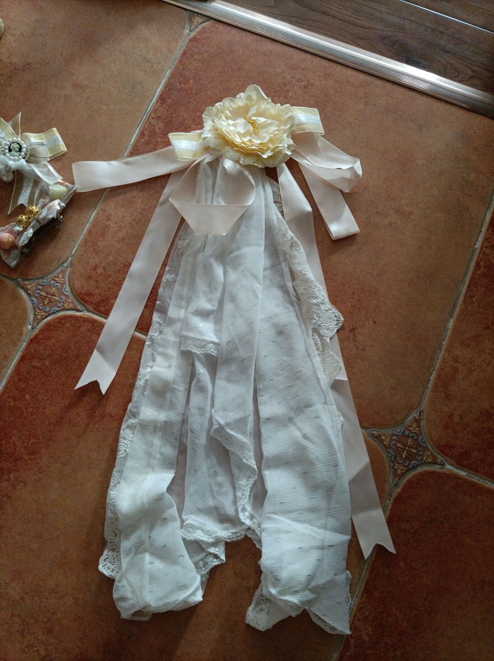 The Catcher in the Rye Dress Apricot White Lace OP Handmade Custom ...