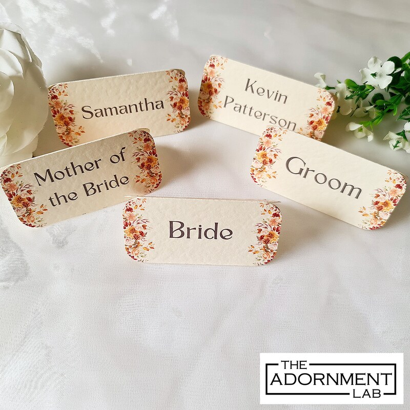 Autumn Place Cards - Etsy