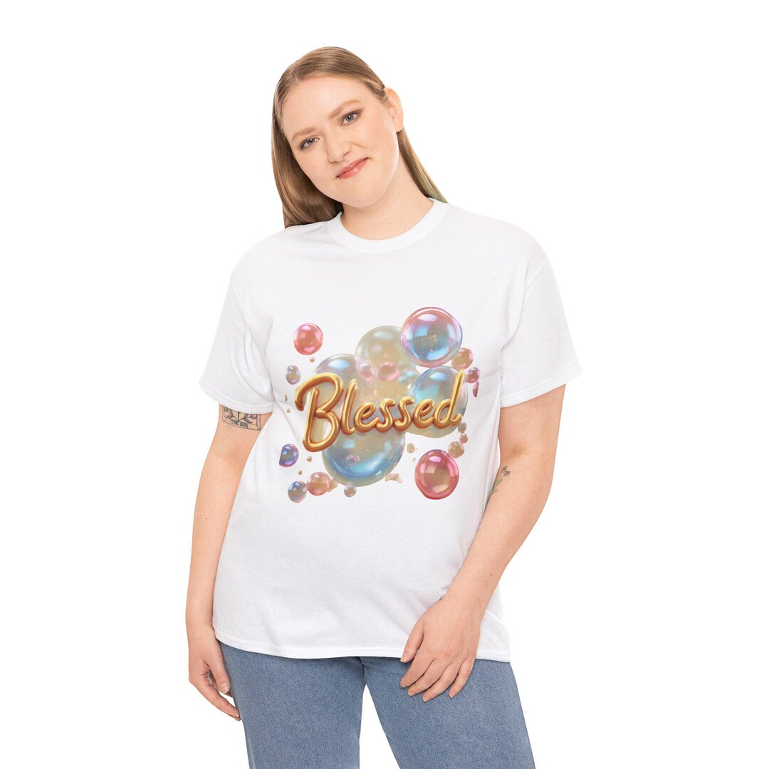 Fun Blessed Design | Balloons | Unique T-shirt | - Etsy