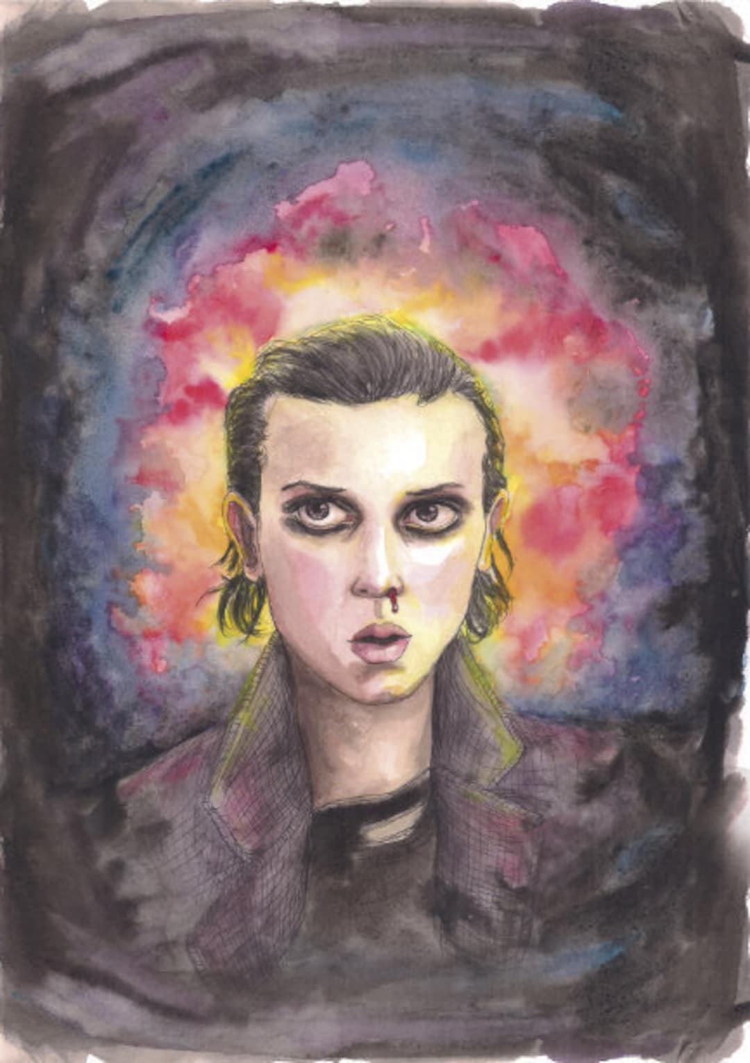 Fanart Eleven Stranger Things - Etsy