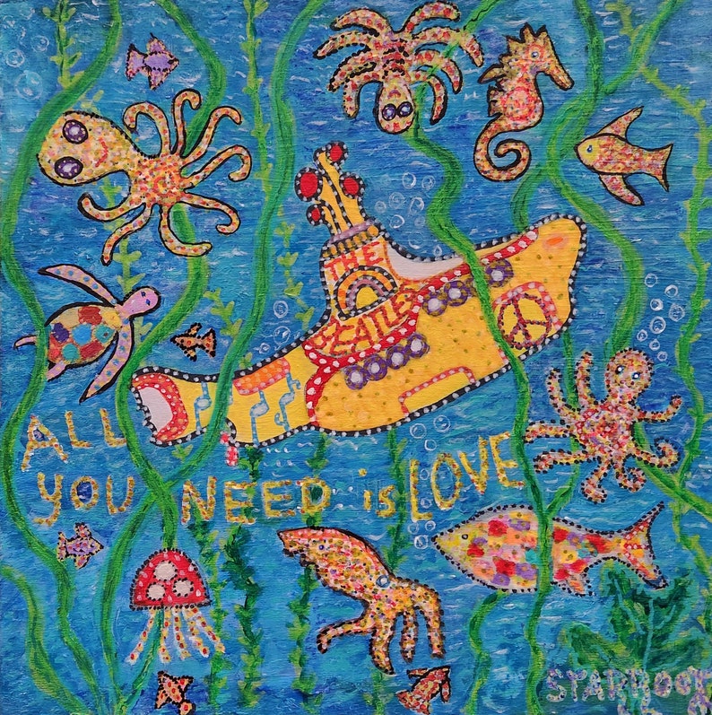Under the Sea, Yellow Submarine, Beatles, Octopus's Garden, Starroot ...