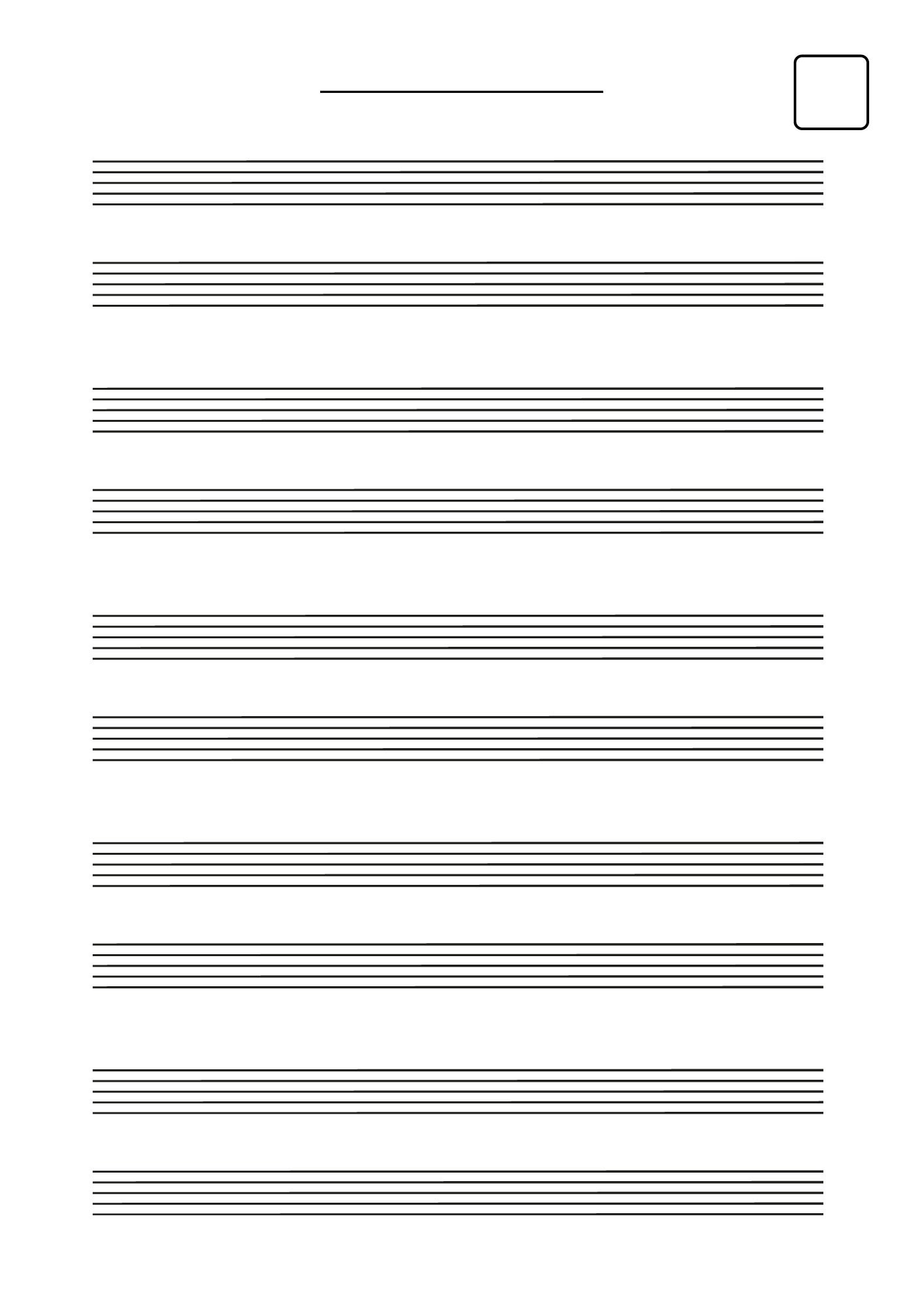 Blank Sheet Music, Music Score, Manuscript, Orchestral Score, Symphony ...