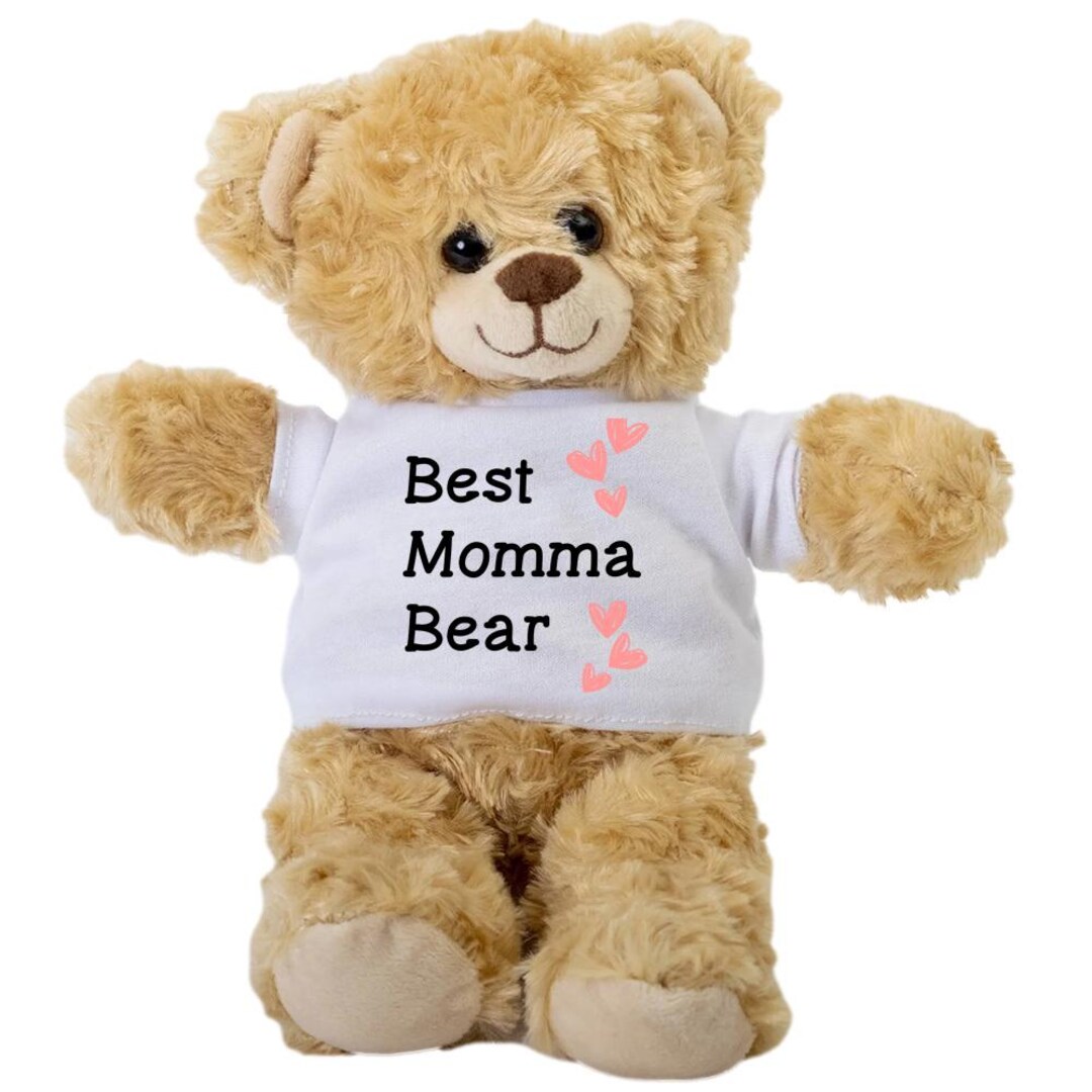 Momma Bear Teddy Best Mumma Mama Mom Gifts for Moms Birthday Christmas ...