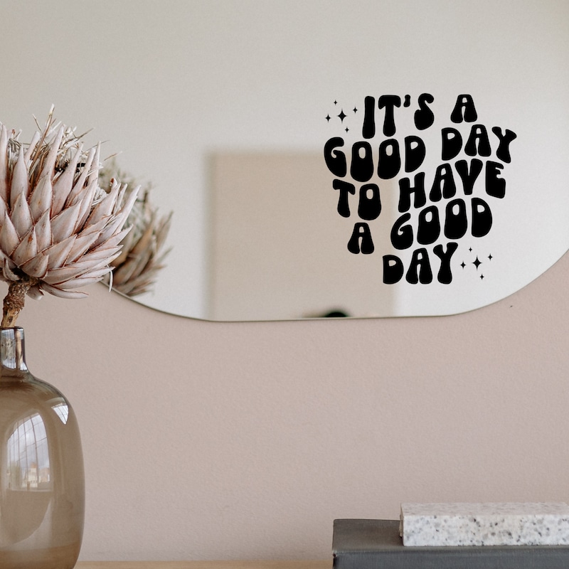 Mirror Decal - Etsy