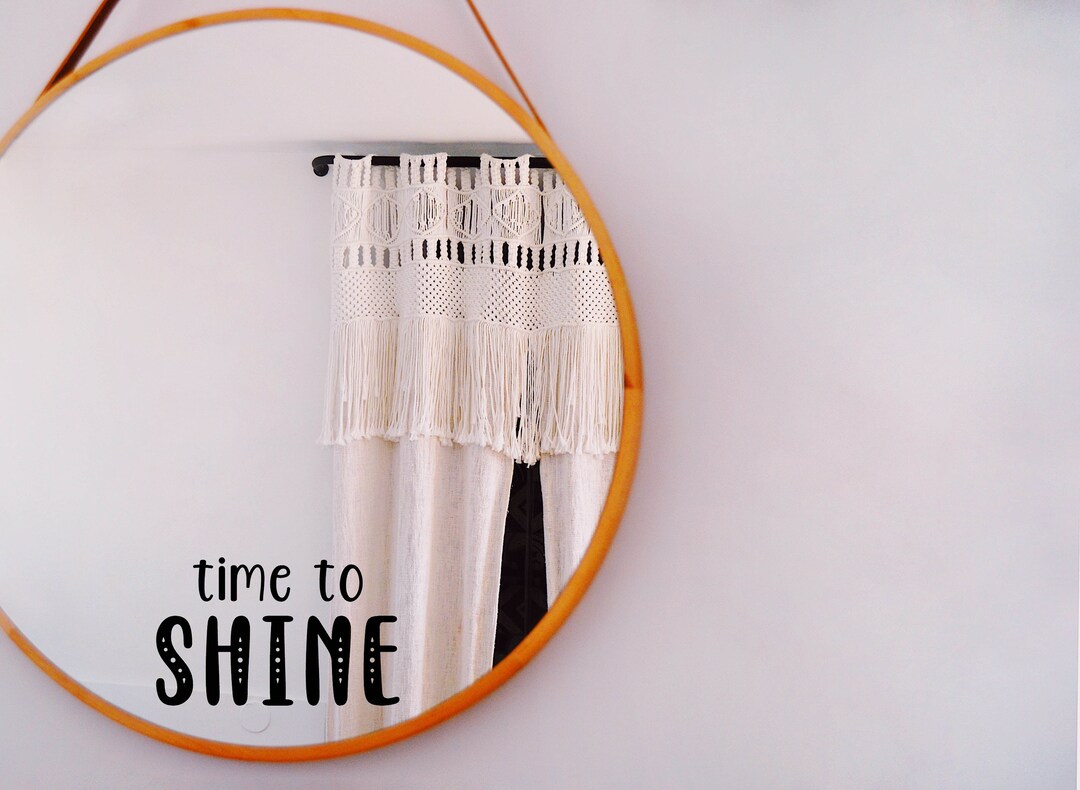 Calcomanía de espejo positivo Pegatina de espejo motivacional ...