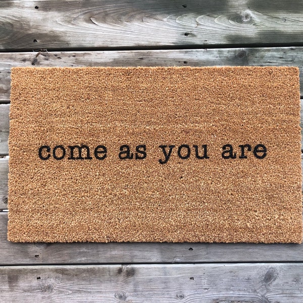 Come as You Are - Etsy