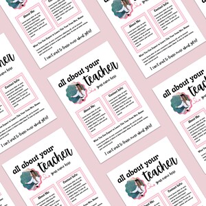 Meet the Teacher Canva Template Classroom Canva Editable Template ...