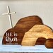 He is Risen, Empty Tomb, Jesus Lives, Ressurection Scene, Easter Decor ...