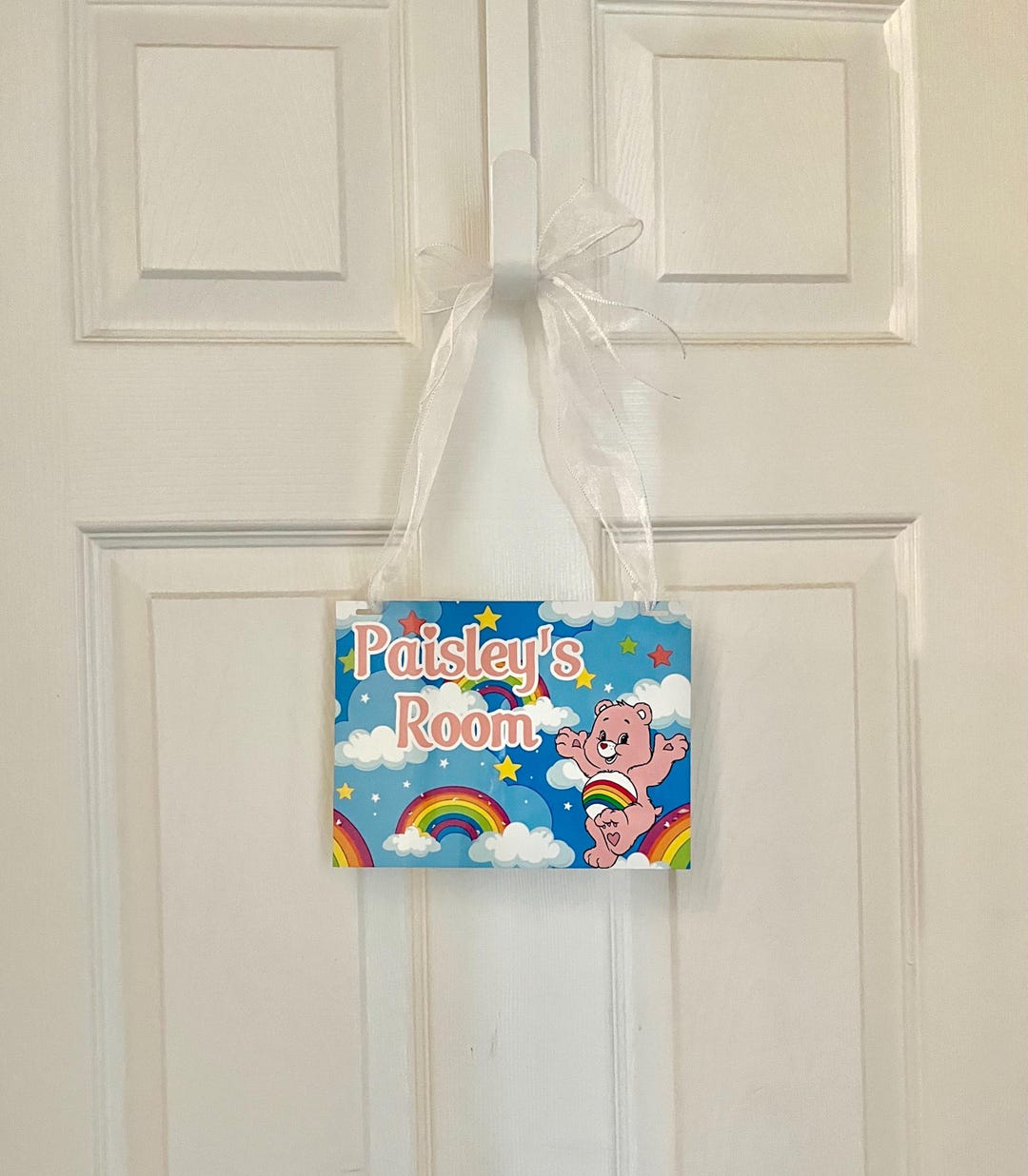 Custom Metal Name Door Sign – Personalized Any Theme or Character ...