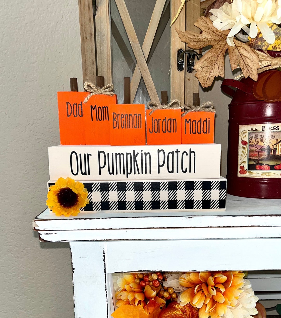 Our Pumpkin Patch, Fall Gifts, Fall Decor, Home Decor, Farmhouse Decor ...