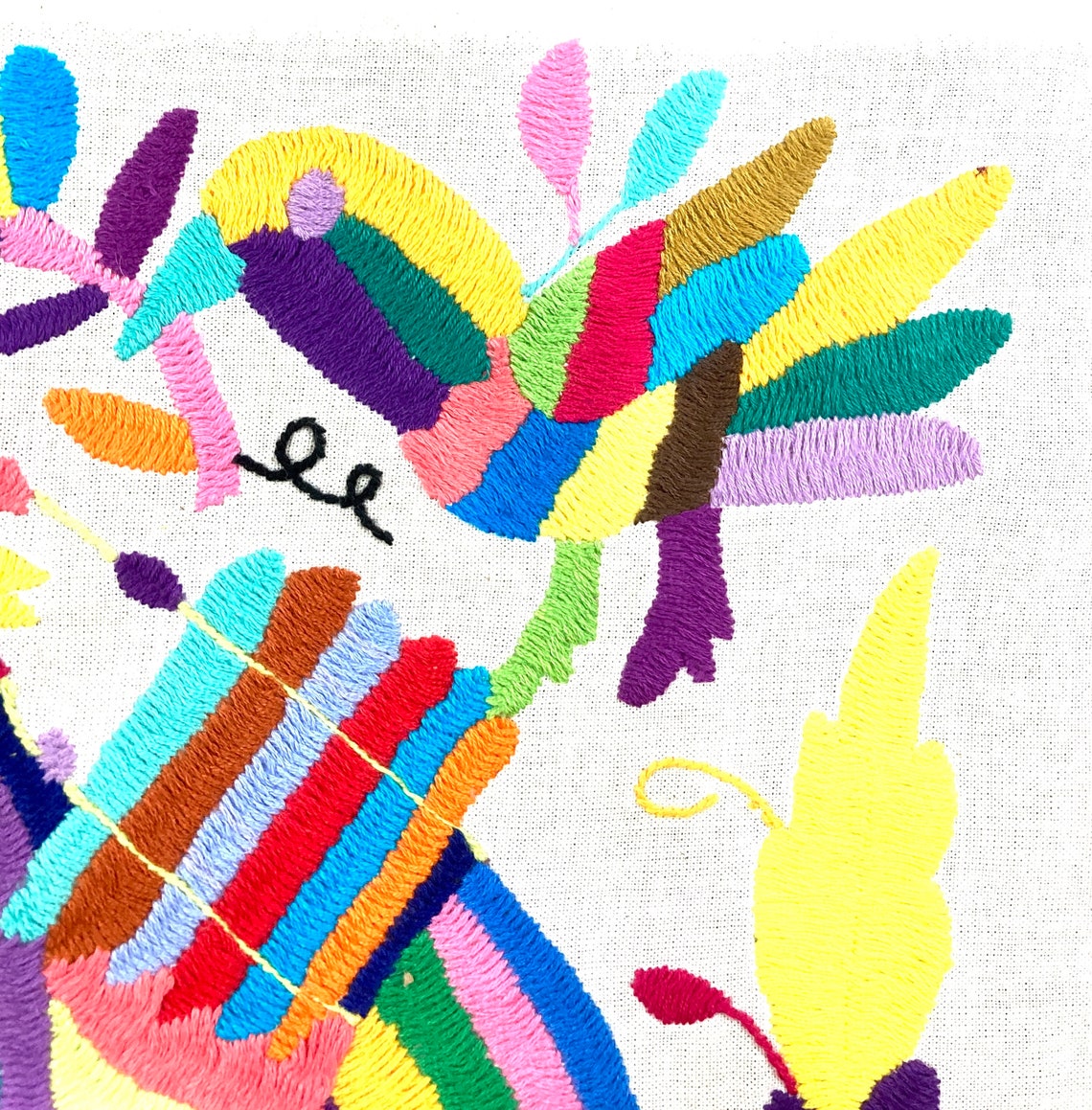 Tenango Otomi Art 16 X 14 Otomi Embroidery | Etsy