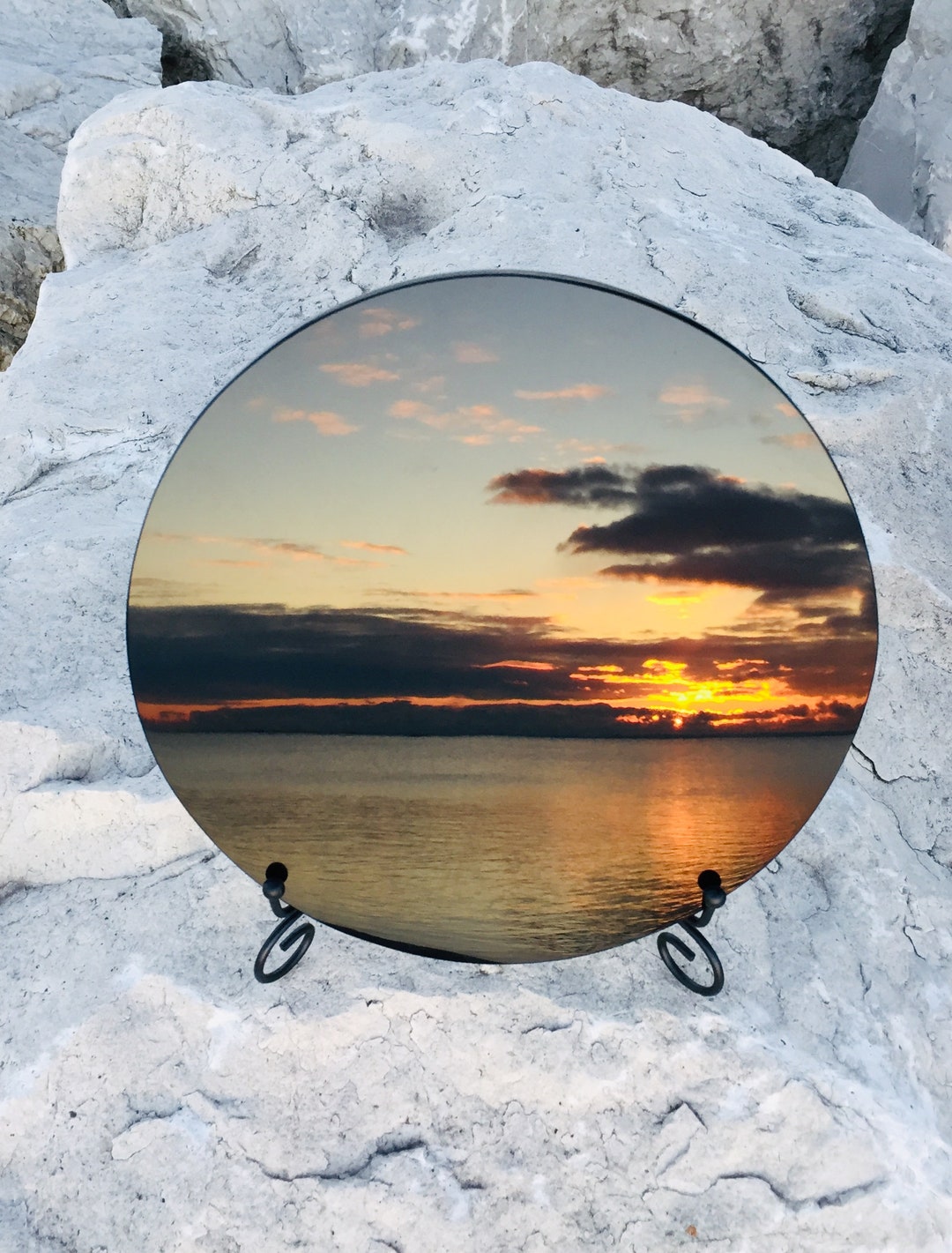9" Obsidian Mirror, Scrying Mirror - Etsy