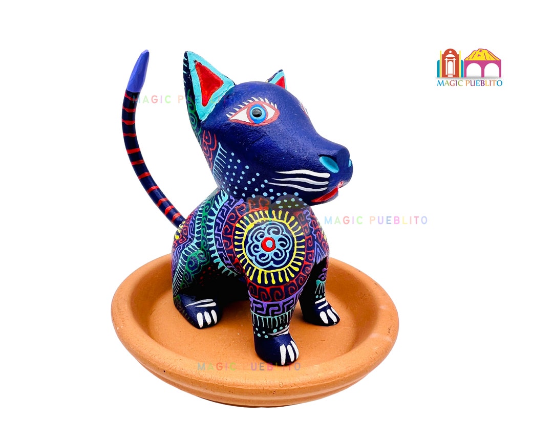 Xoloitzcuintle Dog Alebrije, Wood Carved Alebrije - Etsy