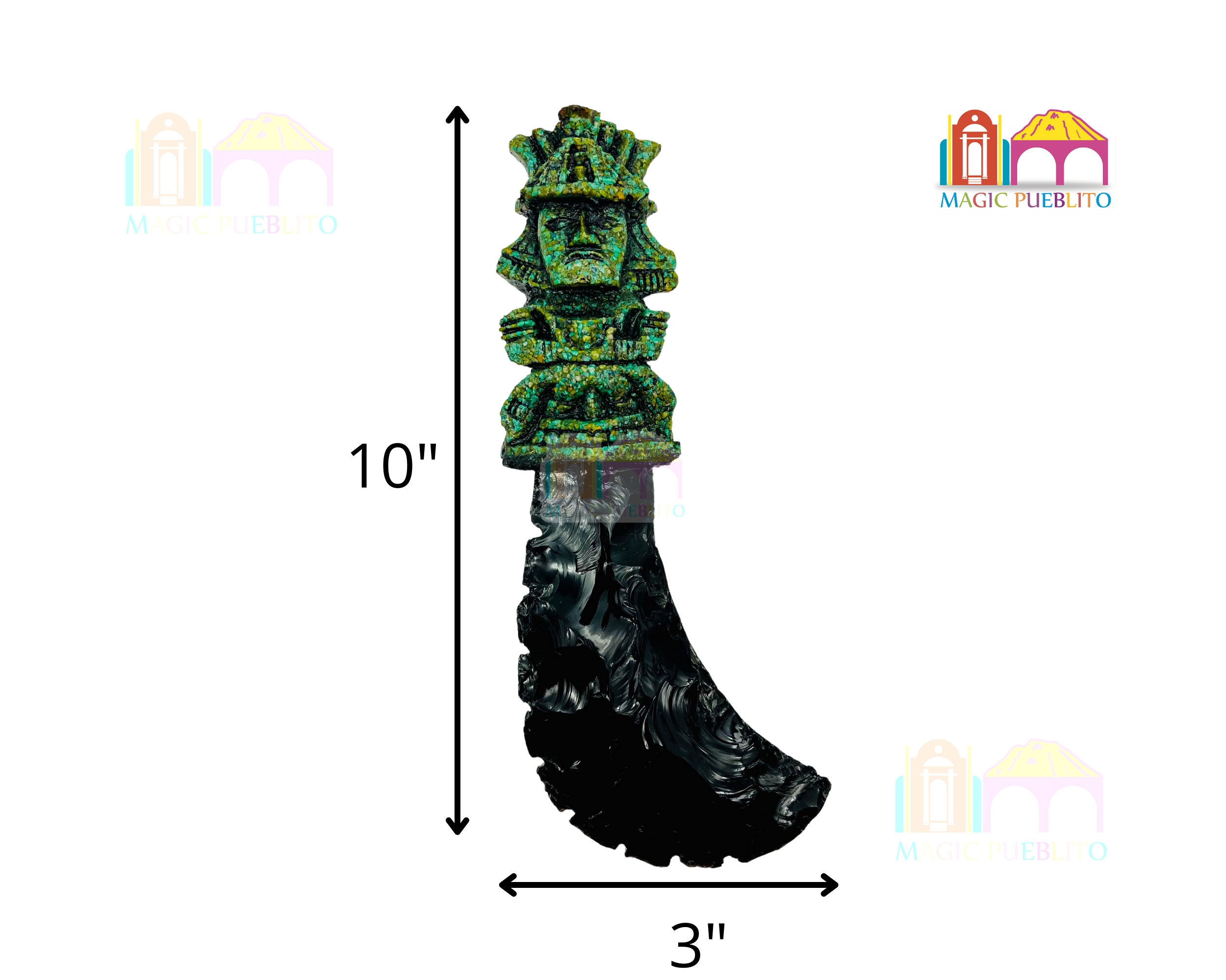 Shaman Obsidian Machete Obsidian Karambit Knapped Obsidian - Etsy