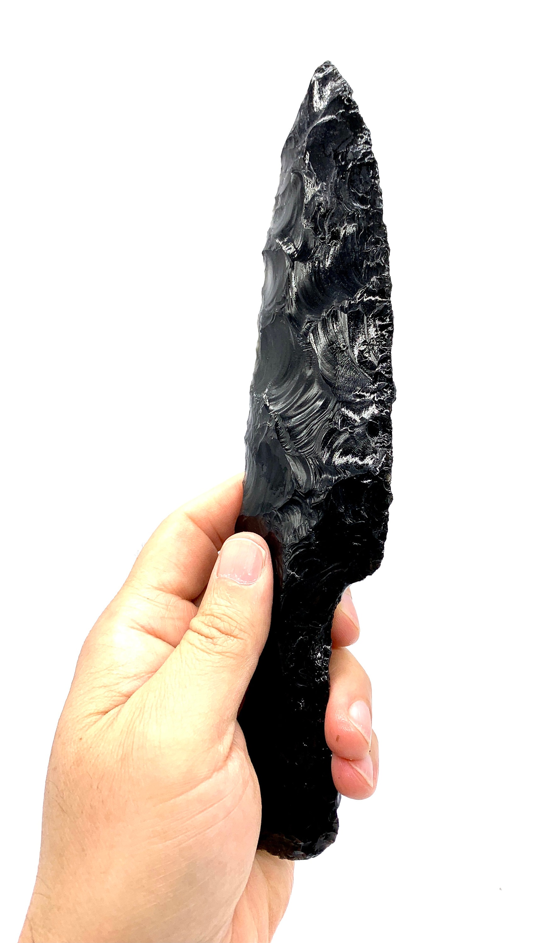 8 Obsidian Dagger/ Aztec Dagger/ Knapped Warrior Dagger - Etsy