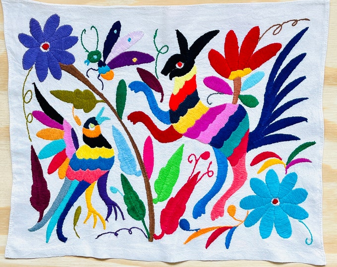 Tenango, Otomi Art 16" X 14", Otomi Embroidery, Tenango De Doria ...